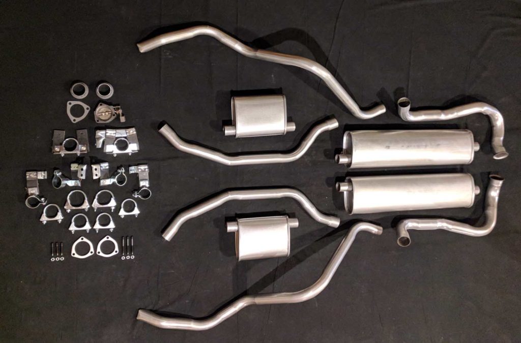 1964 Full Size Chevy 348 and 409 Exhaust System - Muscle Car Exhaust ...